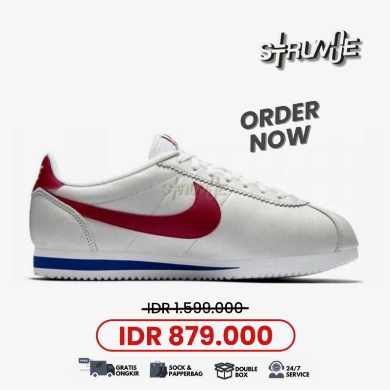 Jual Sepatu Sneakers Nike Cortez Forest Gump XLV Classic Authentic BNIB | Shopee Indonesia