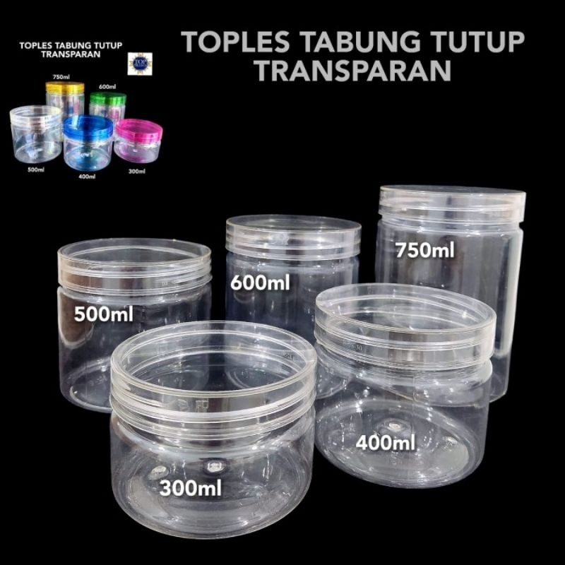 Jual Toples Tabung 300 ml Per pcs /Toples 300 ml /Toples Tabung /Toples ...
