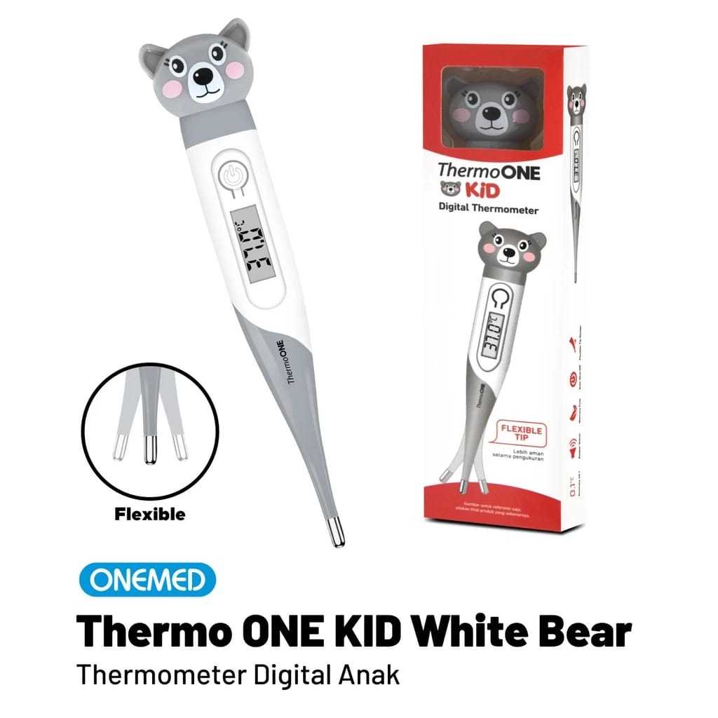 Jual ONEMED THERMOMETER DIGITAL THERMO ONE KIDS - TERMOMETER ANAK ...