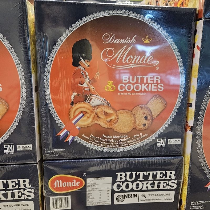 Jual Monde Butter Cookies 454gr | Shopee Indonesia