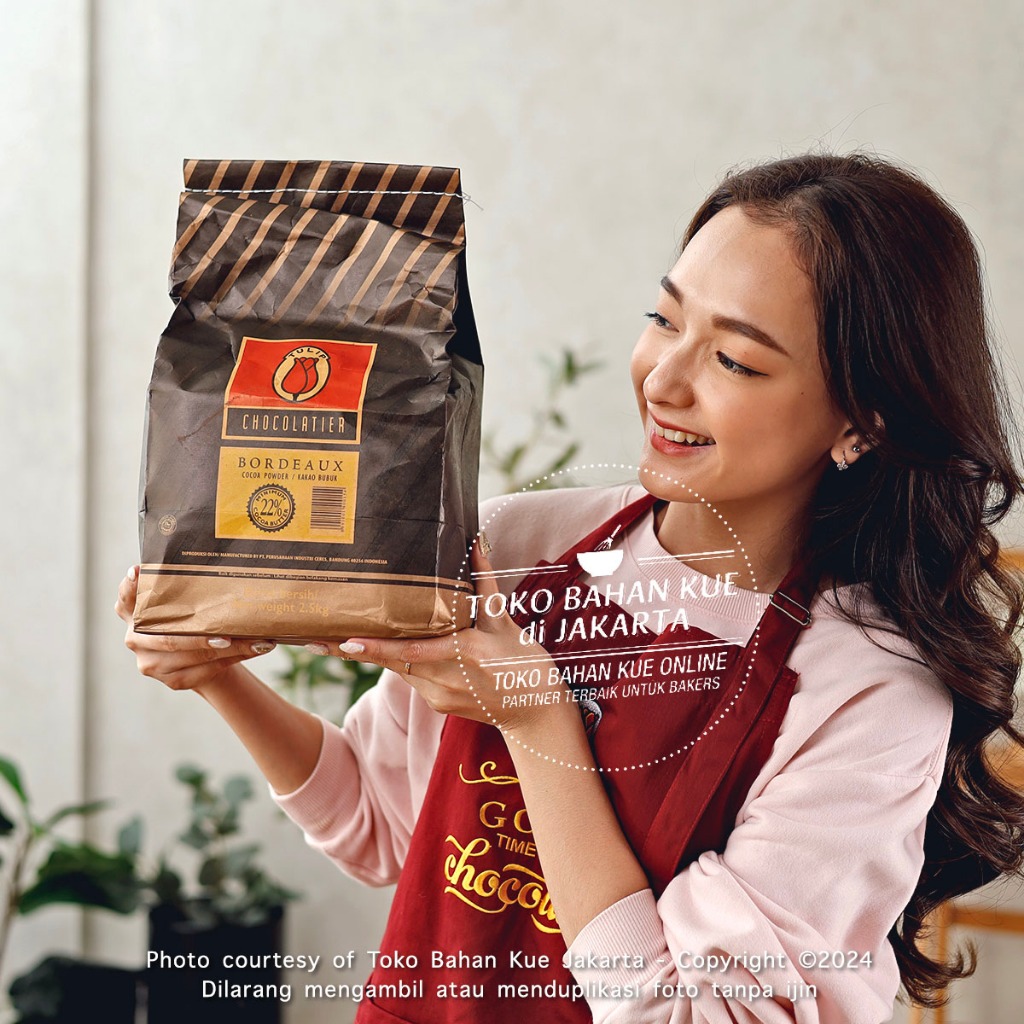 Jual Tulip Bordeaux 1 Dus 5kg Pure Cocoa Powder Cokelat Bubuk Murni ...