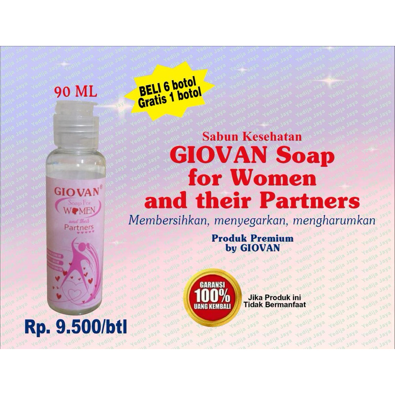 Jual Sabun Giovan Soap For Women and their Patners | Shopee Indonesia