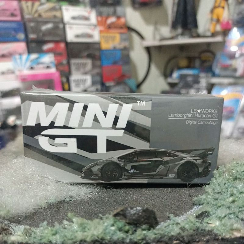 Jual Mini GT LB*WORKS Lamborghini Huracan GT(LHD)- Digital Camouflage ...