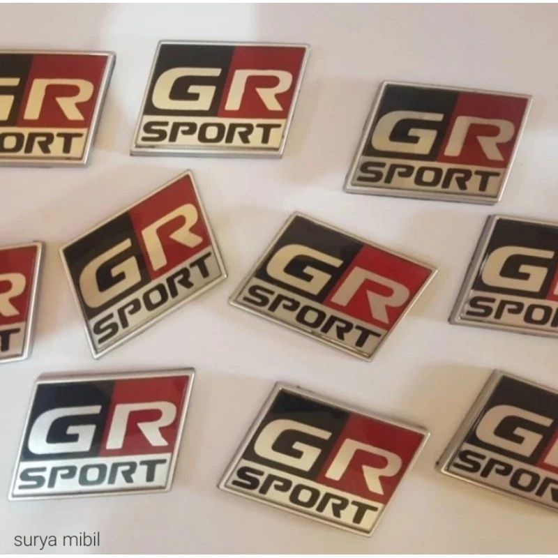 Jual Emblem GR Sport Lengkap dengan 3m Original | Shopee Indonesia
