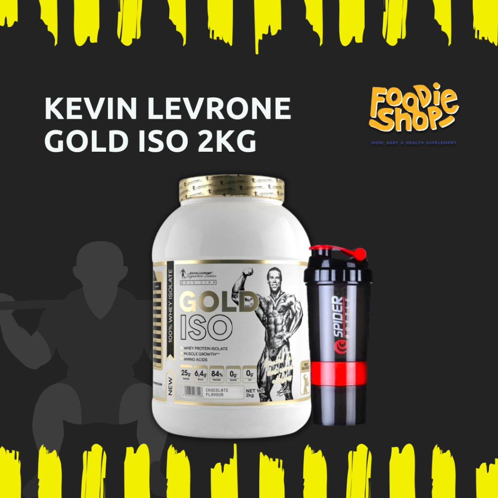 Jual Kevin Levrone Gold Isolate 2 kg Gold Iso | Shopee Indonesia