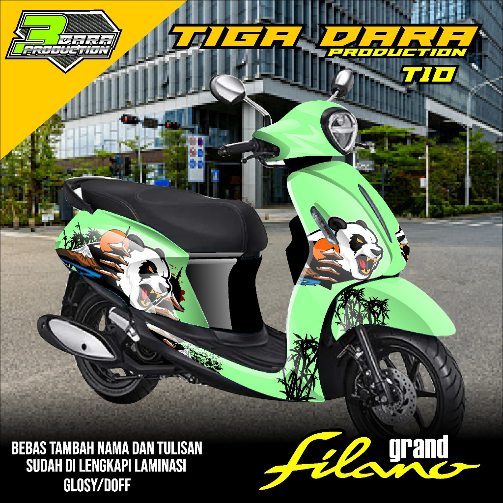 Jual (COD) TERBARU DECAL STIKER GRAND FILANO- DECAL YAMAHA GRAND FILANO ...