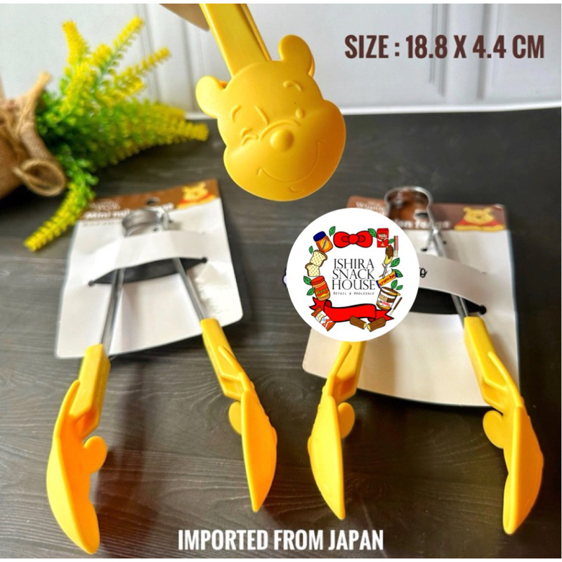 Jual Penjepit Makanan Winnie The Pooh /Mini Nylon Tong Disney Jepit ...