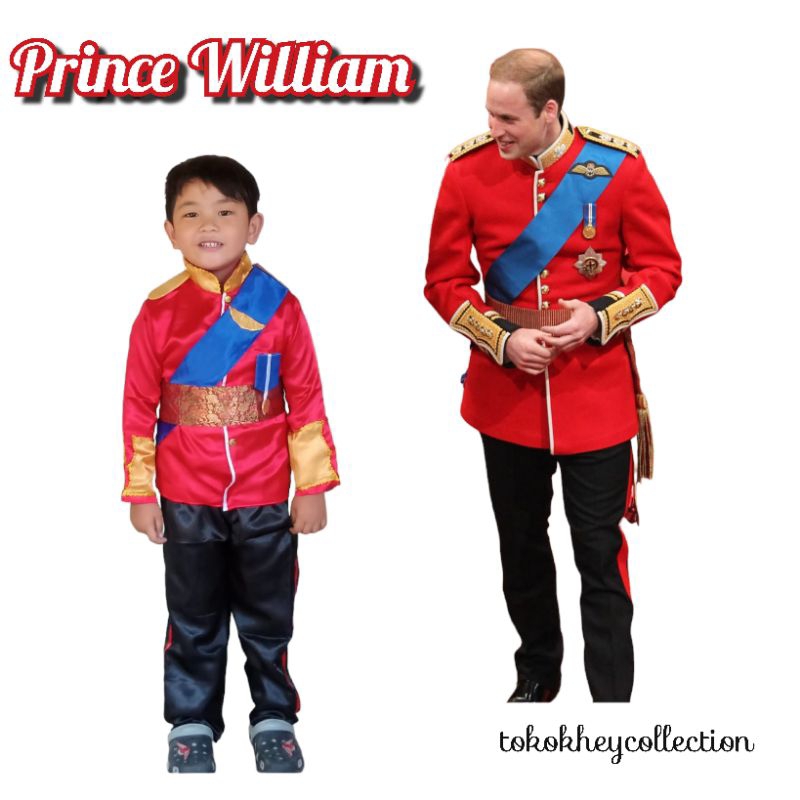 Jual Prince William/Baju Kostum Pangeran William | Shopee Indonesia