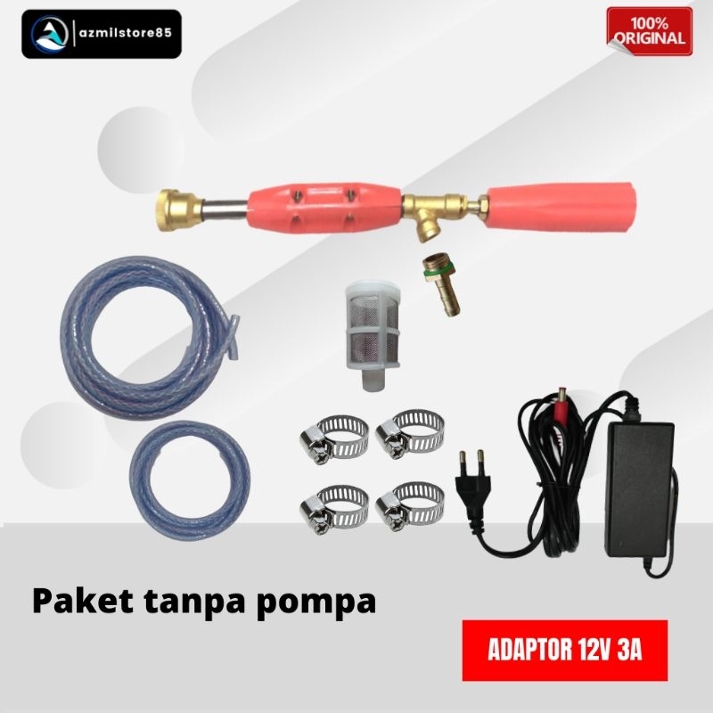 Jual PAKET CUCI MOTOR AC ADP 3A TANPA POMPA STIK GUN 30CM | Shopee ...