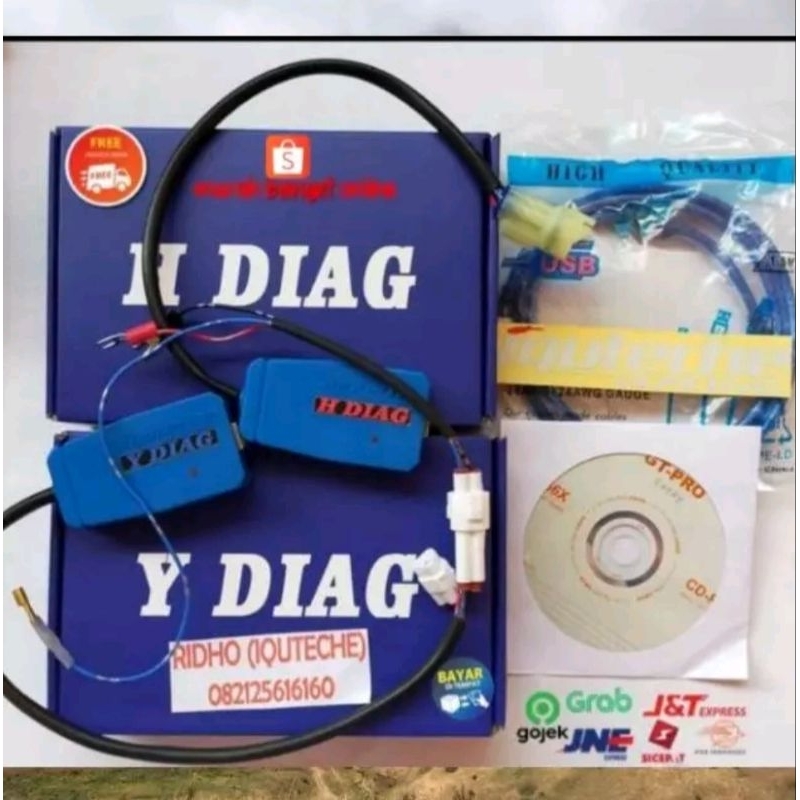 Jual YDiag diagnostic ECU injeksi untuk motor Yamaha | Shopee Indonesia