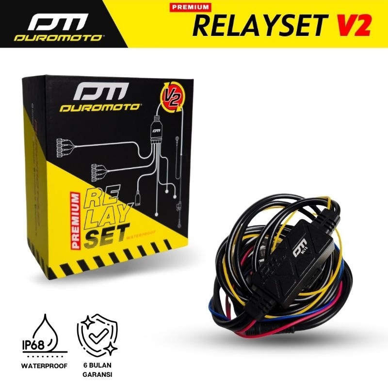 Jual Relay Set Duromoto V2 TERBARU 2024 - Relay Sett Duromoto - Riley ...