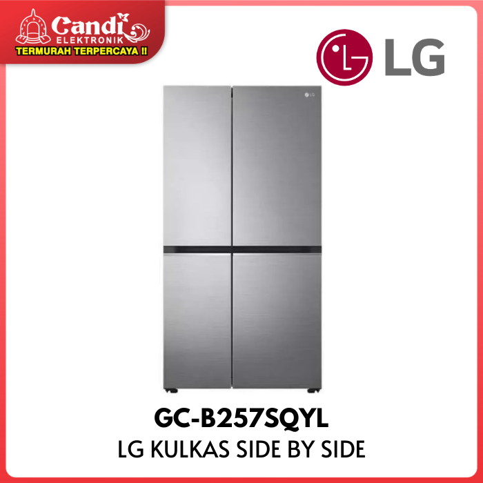 Jual LG KUlkas Side by Side 643 Liter Smart Inverter GC-B257SQYL | Shopee Indonesia
