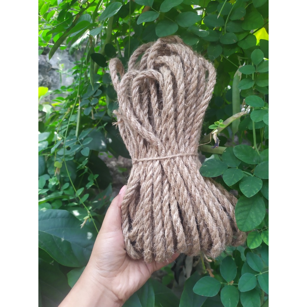 Jual Tali Tambang Goni Rami ukuran 6mm,8mm,10mm panjang 5 & 10meter ...
