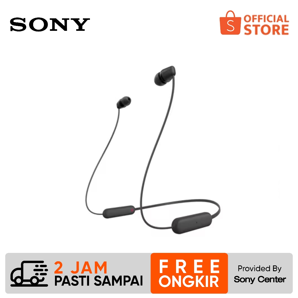 Jual Sony WI C100 Wireless In-Ear Headphones | Shopee Indonesia