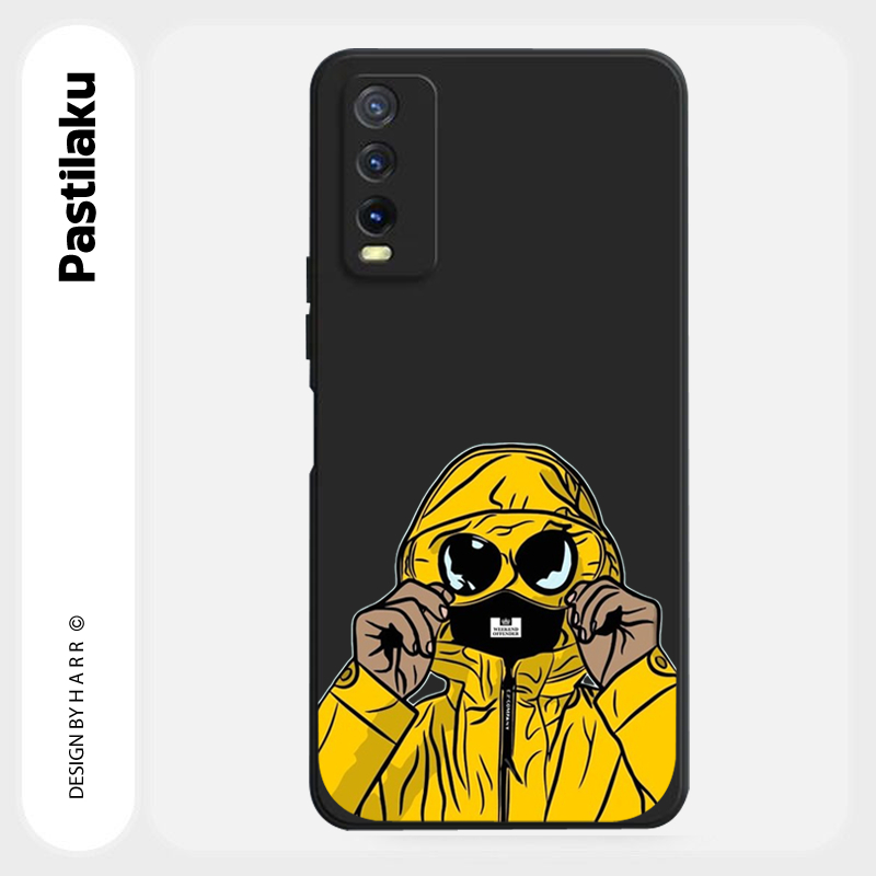 Jual [CS74] Softcase Tpu Motif Stone Island For Vivo Y36 S1 S1 PRO V15 ...