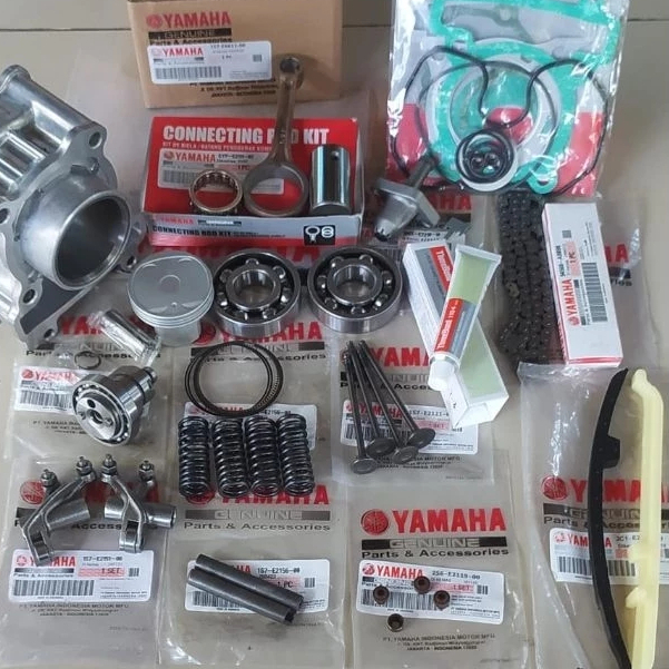 Jual PAKET KOMPLIT BLOK SEHER 1S7 5YP ISI 14 BARANG YAMAHA JUPITER MX 135 OLD/MX 135 NEW ...