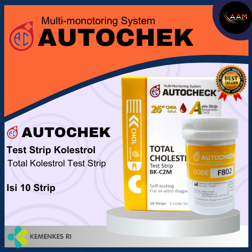 Jual STRIP KOLESTROL AUTOCHECK REFILL CHOLESTROL AUTO CHECK | Shopee ...