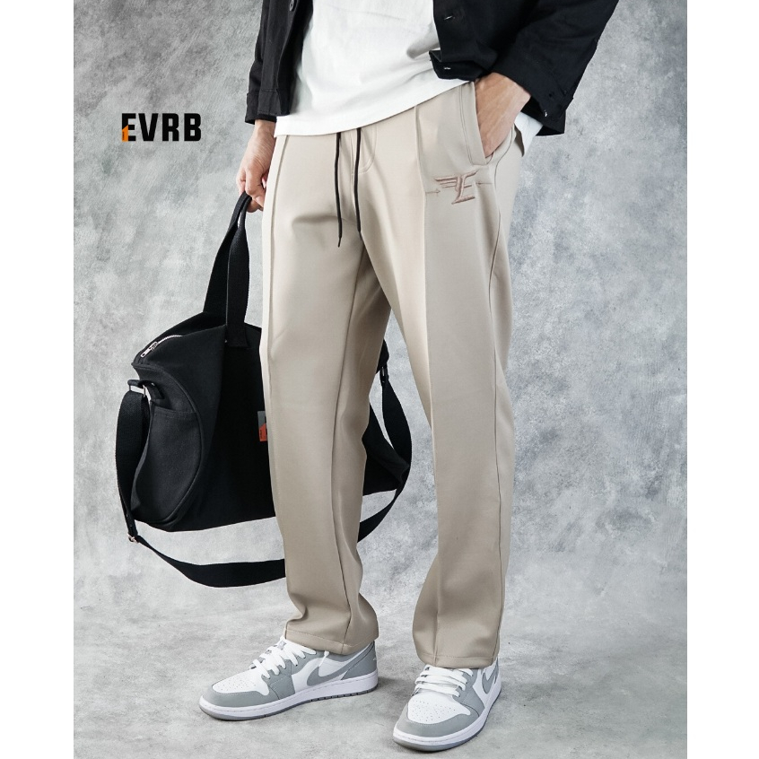 Jual EVRB - Celana Panjang Relaxed Straight Leg , Initial Logo E Wing ...