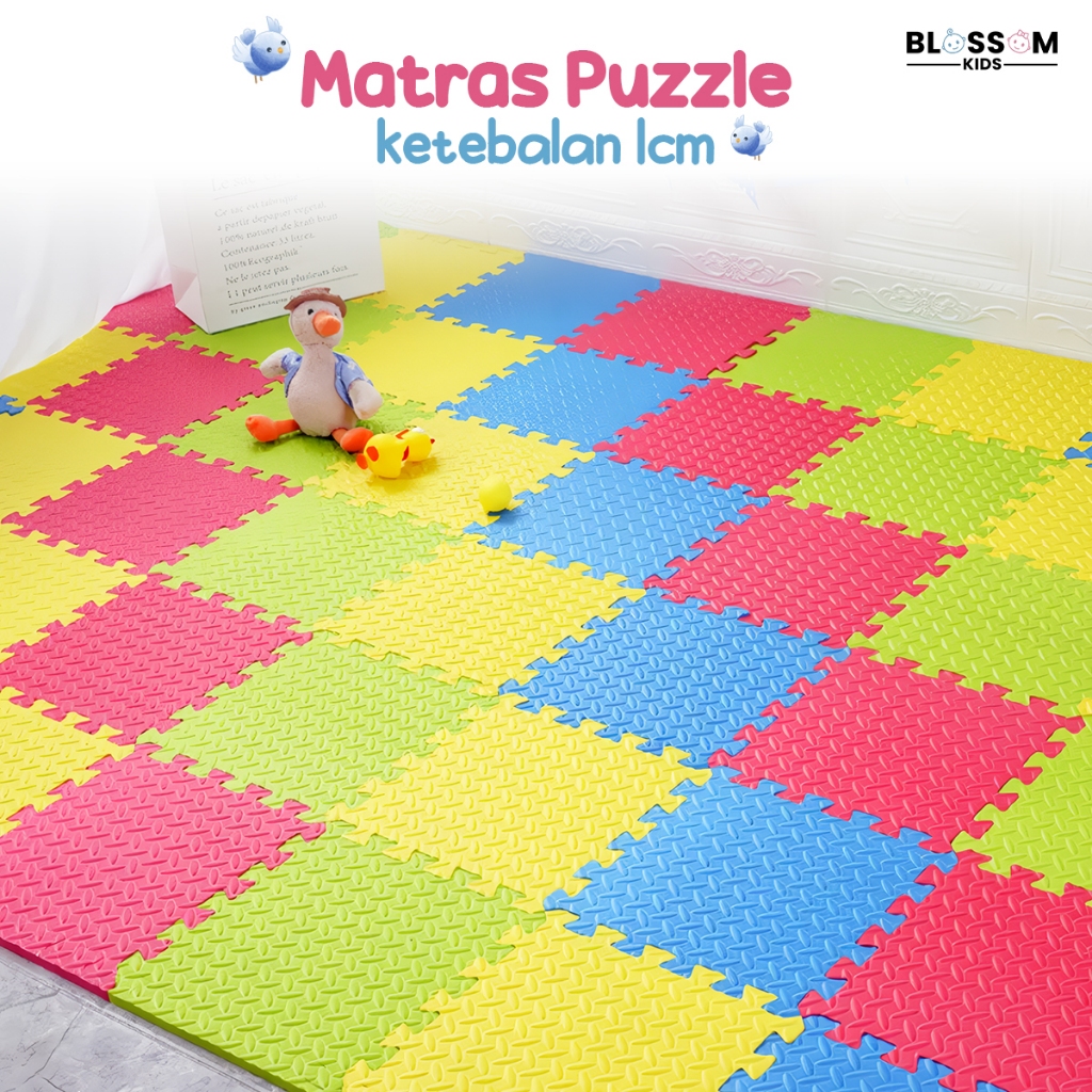 Jual [ISI 10PCS] Matras Puzzle Matras Ukuran 30x30 Isi 10 Alas Bermain ...