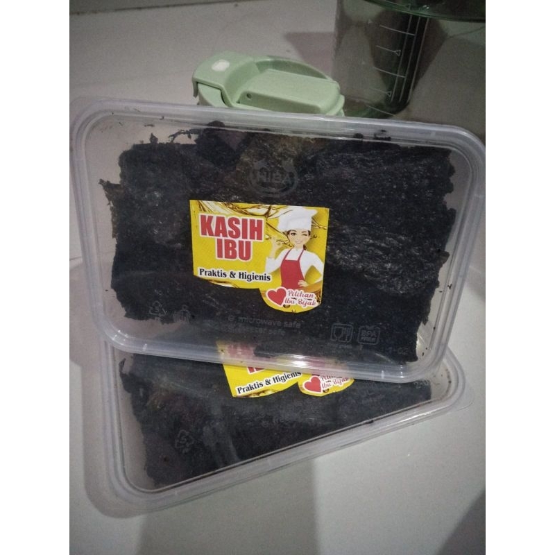 Jual Rumput Laut Snack - Cemilan Rumput Laut Panggang Gurih Manis Pedas ...