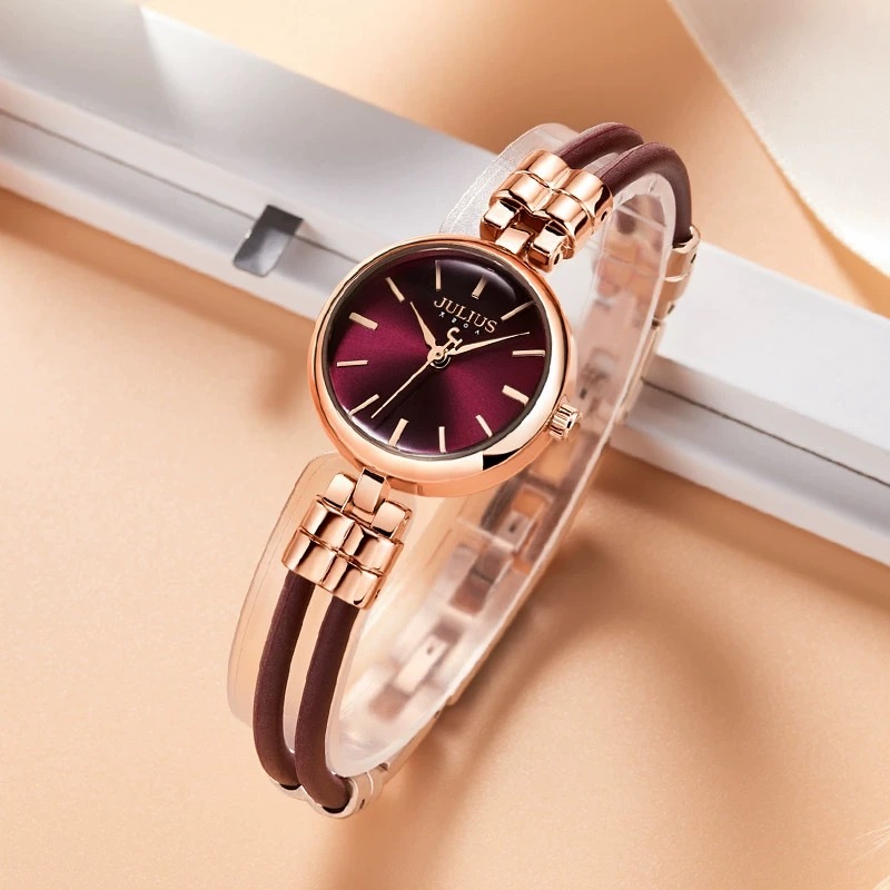 Jual JULIUS jam tangan wanita bergaya kecil JA-1132 mesin jam Jepang ...