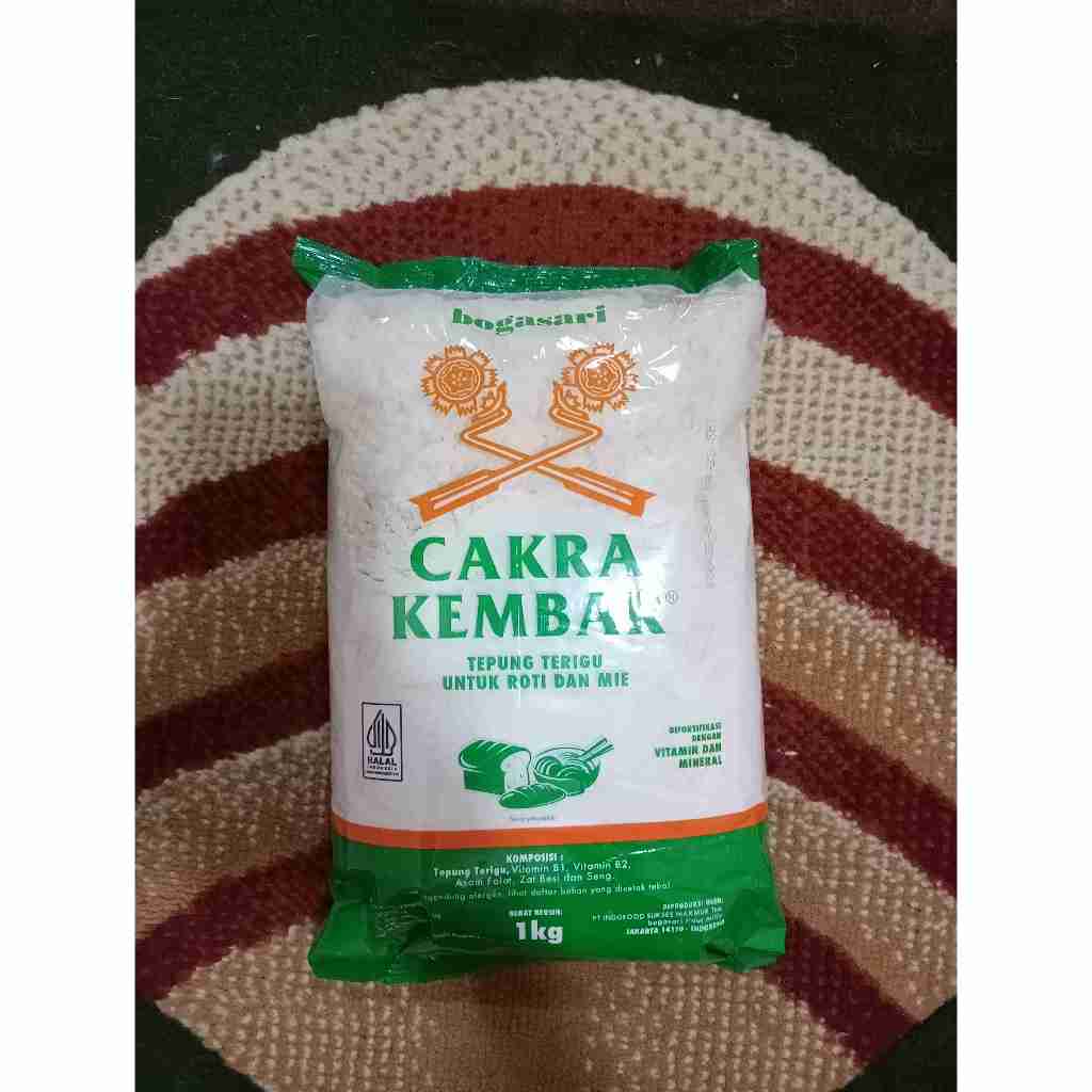 Jual Tepung Terigu Cakra Kembar 1 KG | Shopee Indonesia