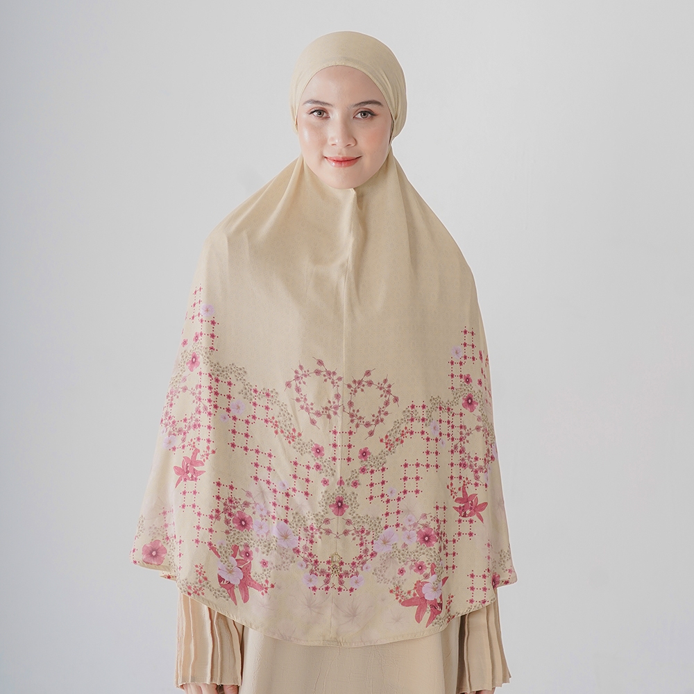 Jual DOA - Baiti Gaenaree Syari Butter Cream - Jilbab | Shopee Indonesia