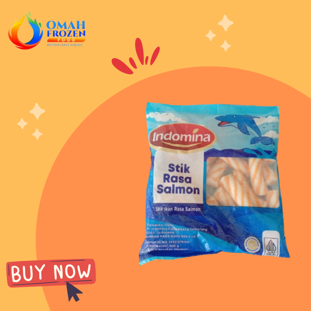 Jual Indomina Stik Ikan Rasa Salmon 500gr (NON COD DILUAR KOTA JATENG ...