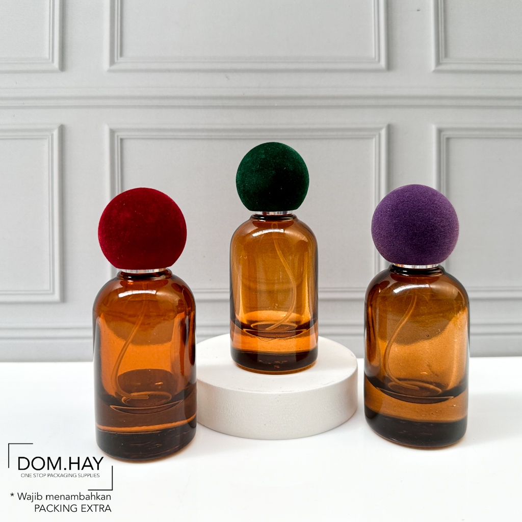 Jual 30ml Botol Parfum Ember Bola Velvet Drat LBC Botol Kaca Parfume ...