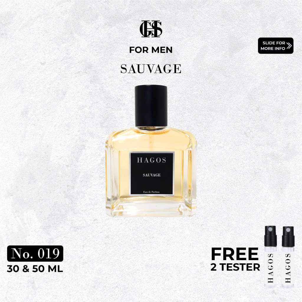 Jual No. 19 SUAVAGE for Men - HAGOS PARFUM | Shopee Indonesia