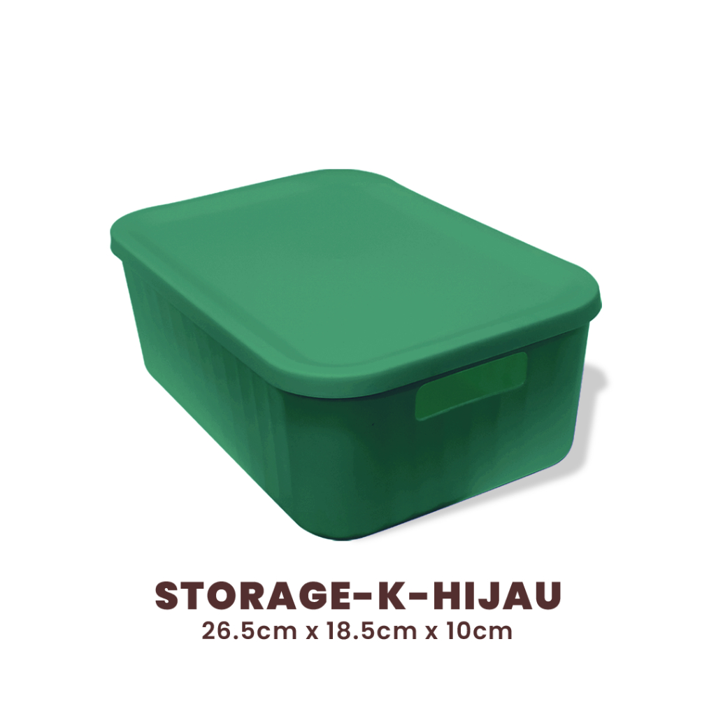 Jual Kotak Penyimpanan Serbaguna Storage Box Dengan Tutup Kotak Plastik ...