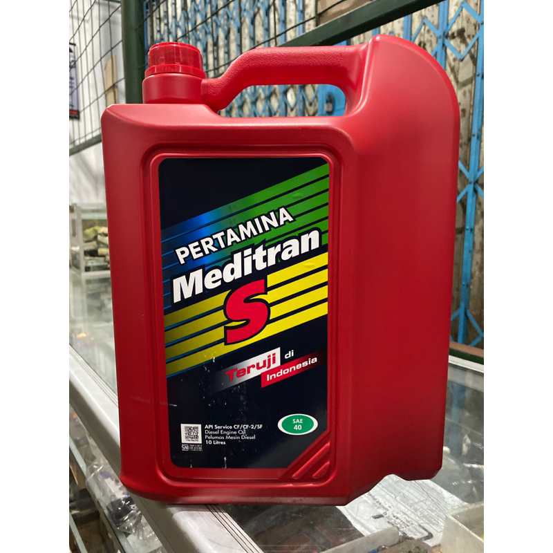 Jual Oli Mesin Meditran S 10 Liter SAE-40 ORIGINAL PERTAMINA | Shopee Indonesia