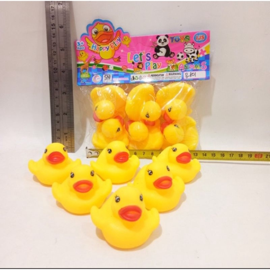 Jual OBRAL!! MAINAN MANDI BEBEK KECIL ISI 6 PCS / BEBEK VYNIL 6 PCS ...