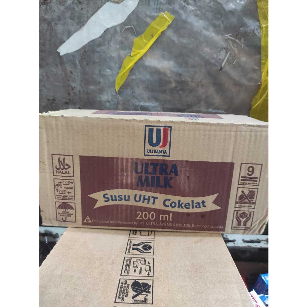 Jual Susu Ultra Milk UHT 200ml per karton isi 24 pcs | Shopee Indonesia