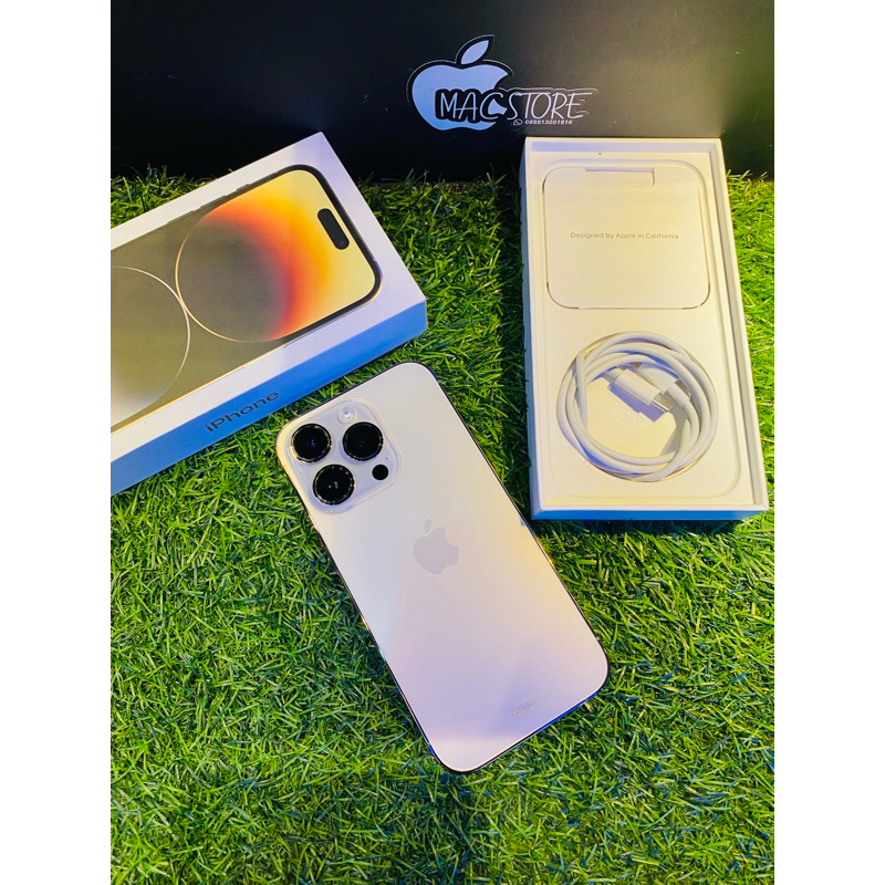 Jual iphone 14 pro 256gb ex ibox gold | Shopee Indonesia
