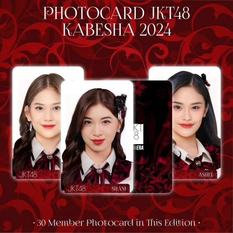 Jual [SATUAN] PC Photocard JKT48 Kabesha 2024 Unofficial/Fanmade | Shopee Indonesia