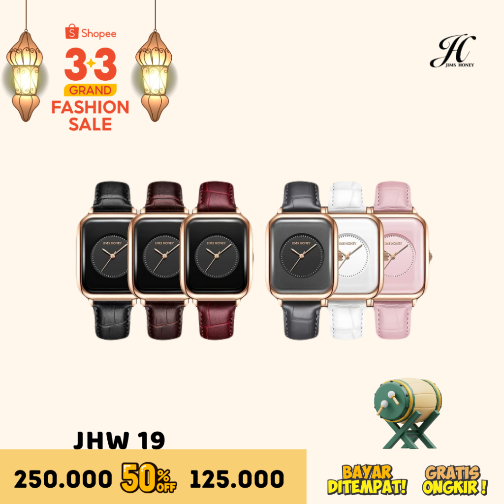 Jual JIMS HONEY JAM TANGAN WANITA JHW 19 | Shopee Indonesia