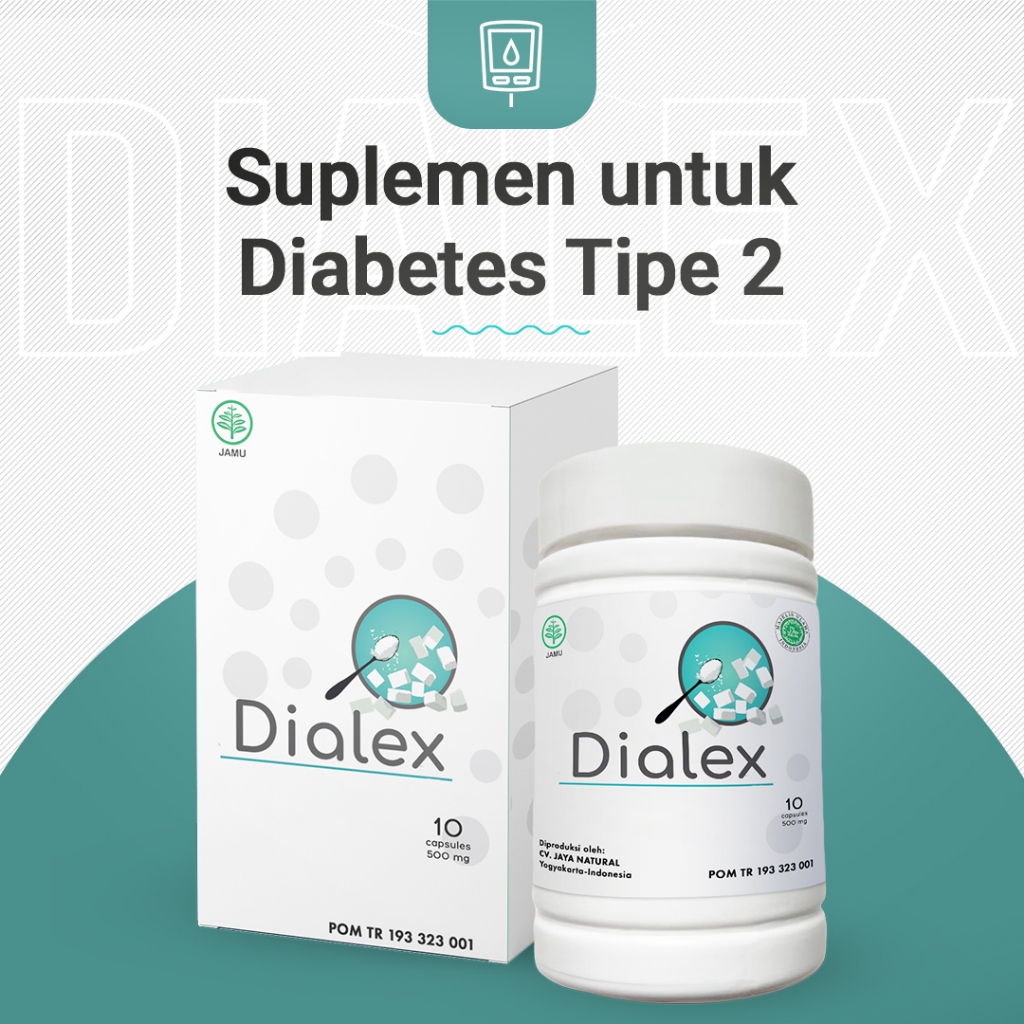 Jual Dialex Suplemen untuk Diabetes Tipe 2 | Shopee Indonesia