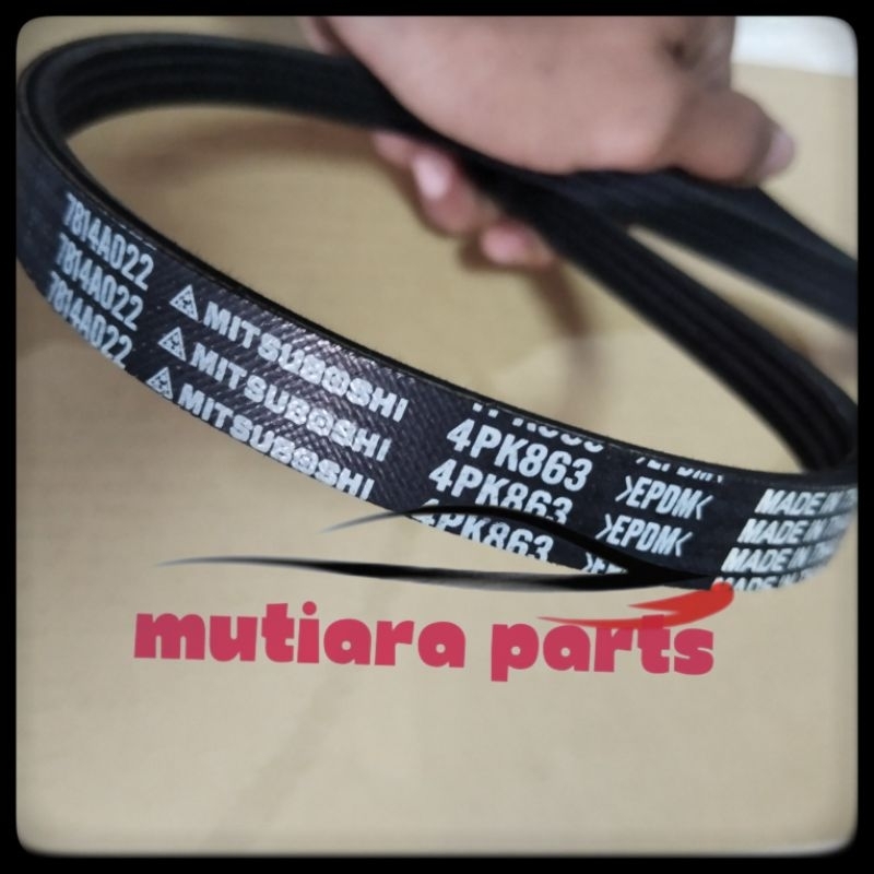 Jual Fan belt new triton KL3 2,5 Fan belt Ac new triton Hdx GLS 4pk863 ...