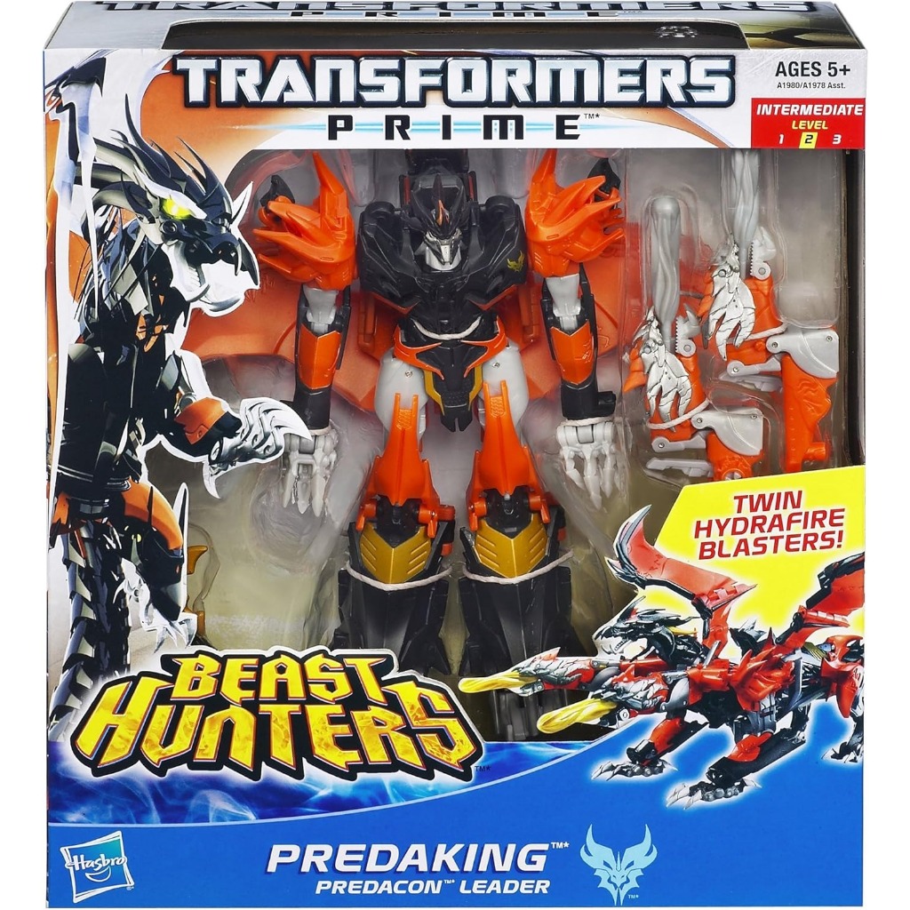 Jual Hasbro Transformers Prime Beast Hunters Voyager Class Predaking ...