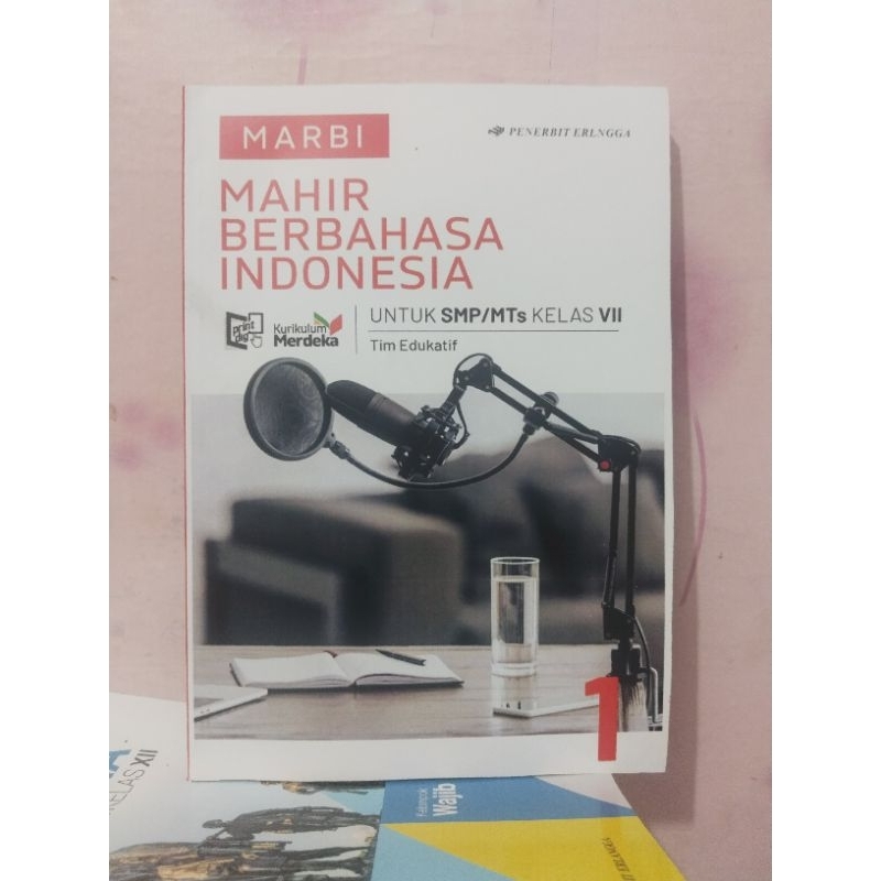 Jual buku bahasa Indonesia/marbi/mahir berbahasa Indonesia kelas 7/VII/1 smp/mts erlangga kurmer ...