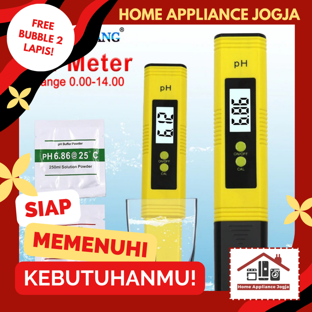 Jual [HAJ] TESTER PH AIR Alat Uji PH Air Digital / Alat Tester Air ...