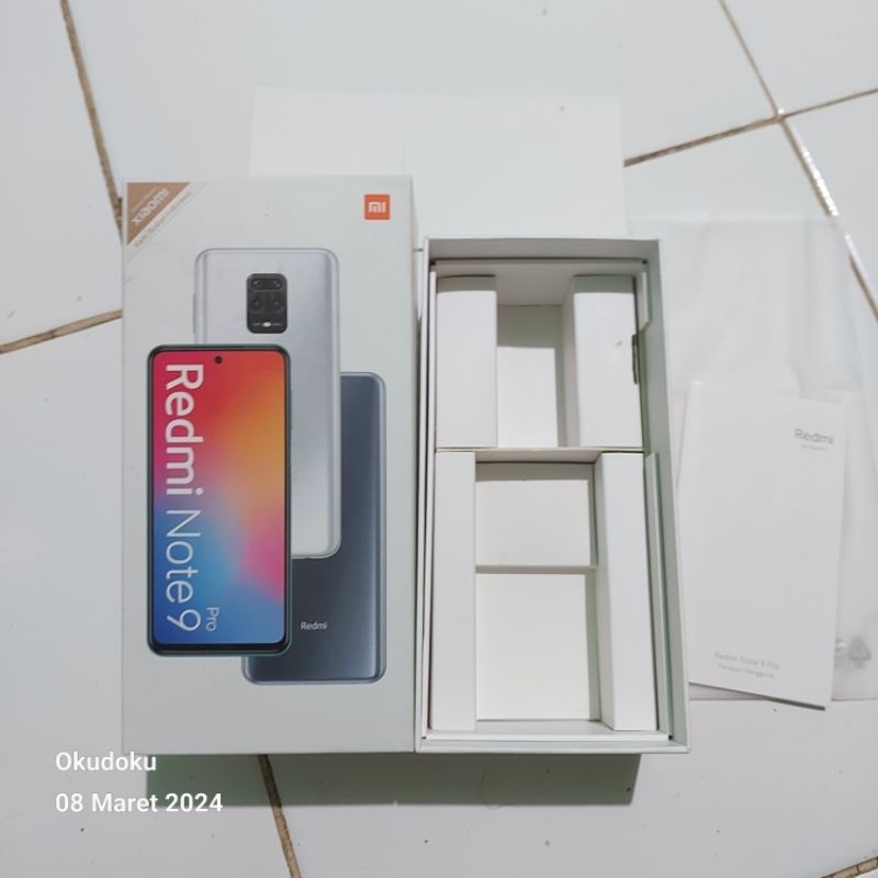 Jual Dus Box Xiaomi Redmi Note 9 Pro Original Copotan | Shopee Indonesia