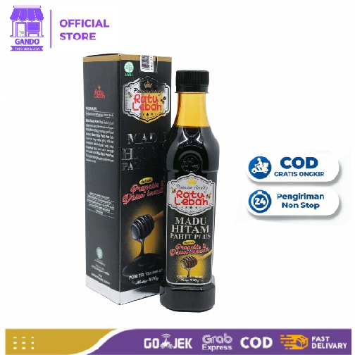 Jual Madu Hitam Pahit Ratu Lebah plus Propolis Trigona & Daun Insulin ...