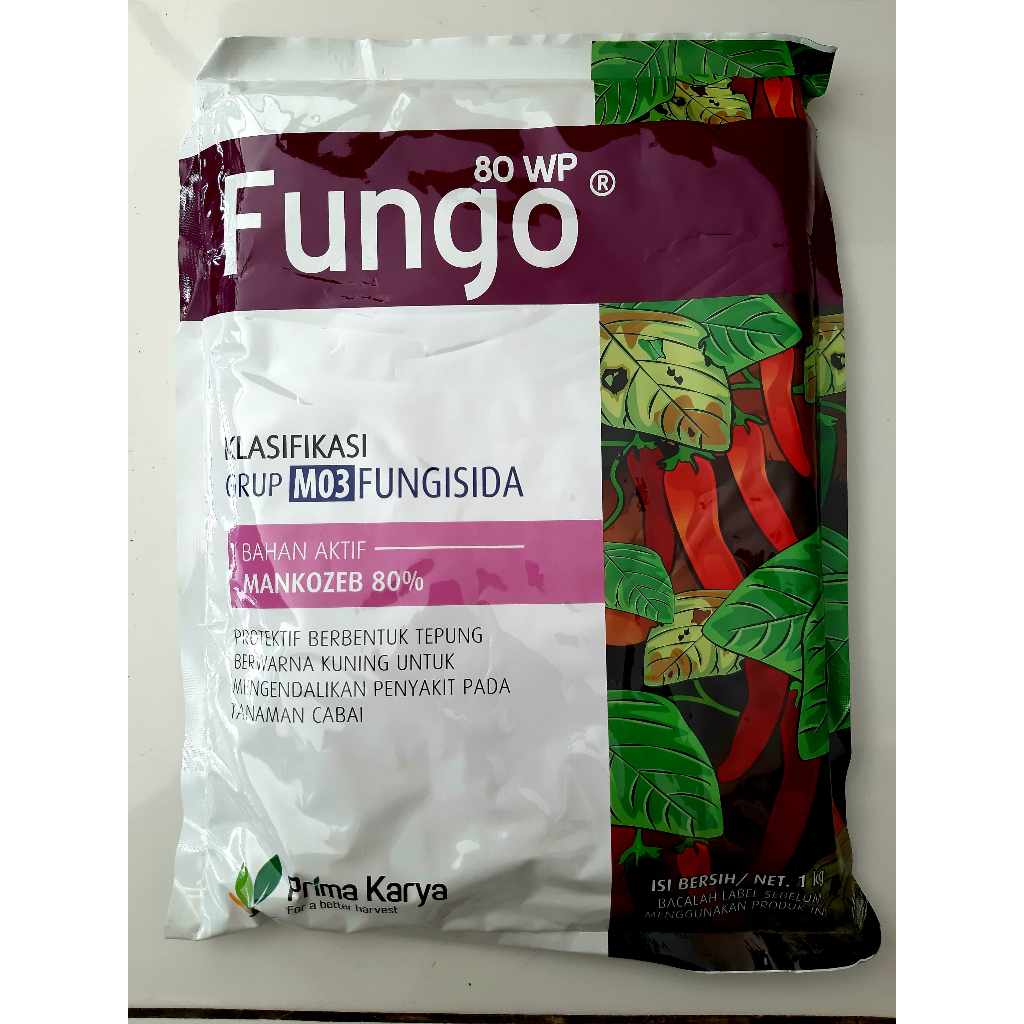Jual Fungo 80WP 1 Kg Fungisida Obat Jamur Pada Tanaman | Shopee Indonesia