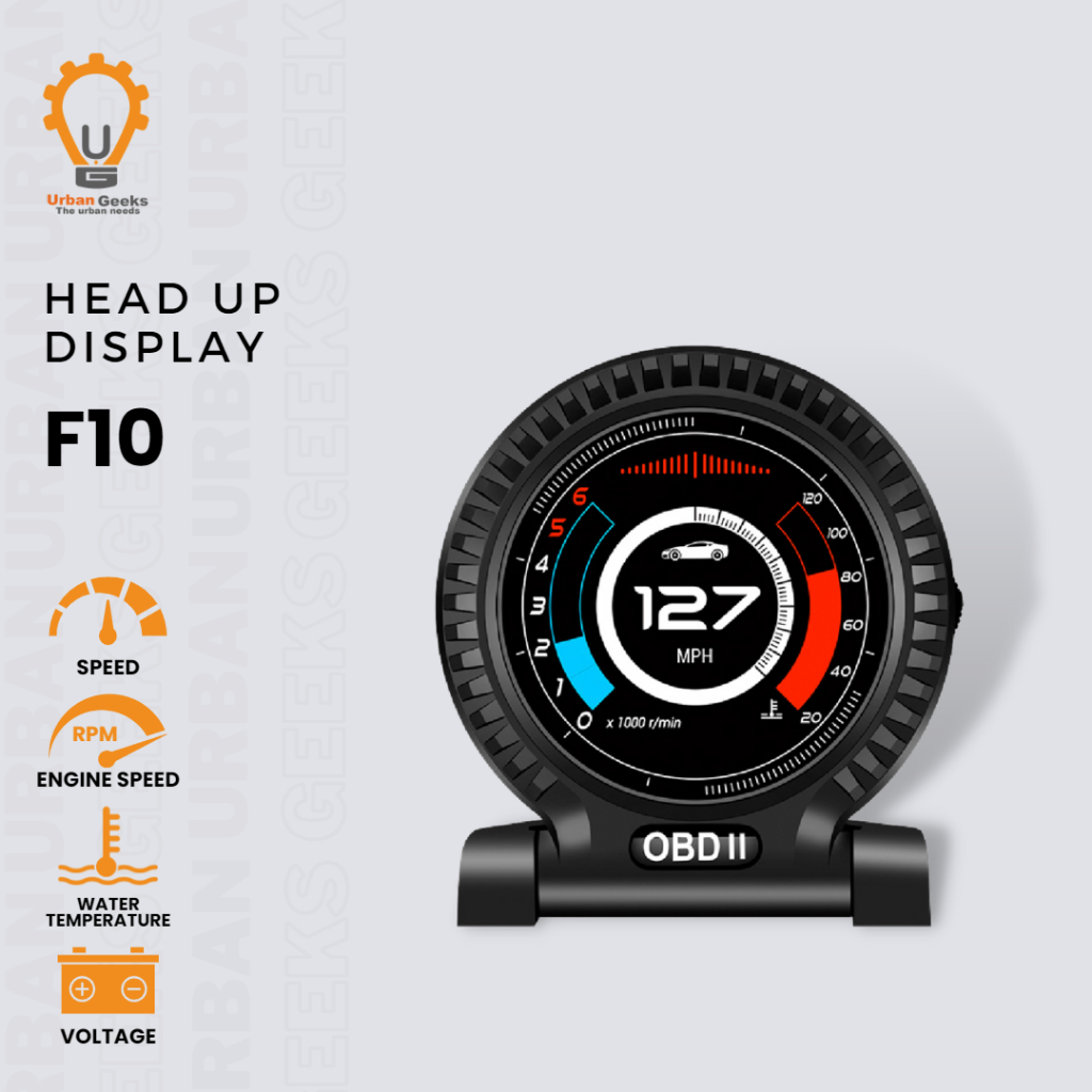 Jual HUD F10 Head Up Display OBD 2 With Over Speed Alarm System | Shopee Indonesia
