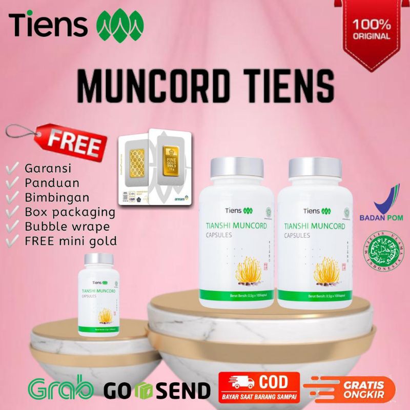 Jual MUNCORD TIENS / CORDYCEPS / ORIGINAL TIANSHI / SUPLEMEN TIENS ...