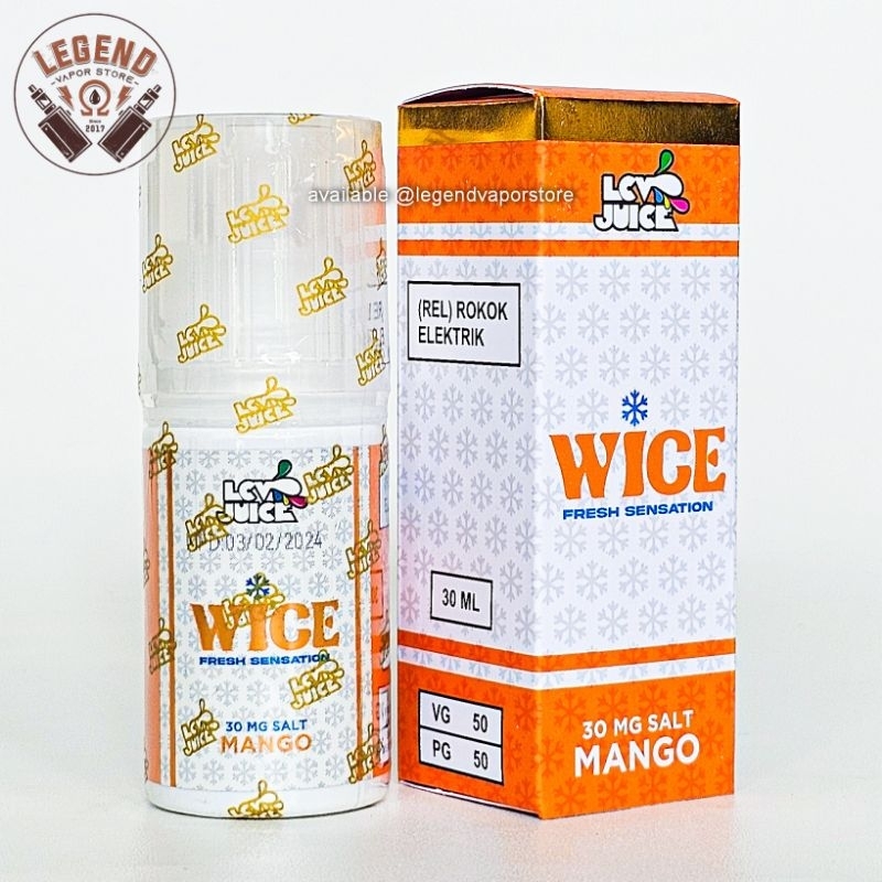 Jual SALT NIC - LIQUID LCV JUICE WICE Series 30ML 30MG AUTHENTIC ...