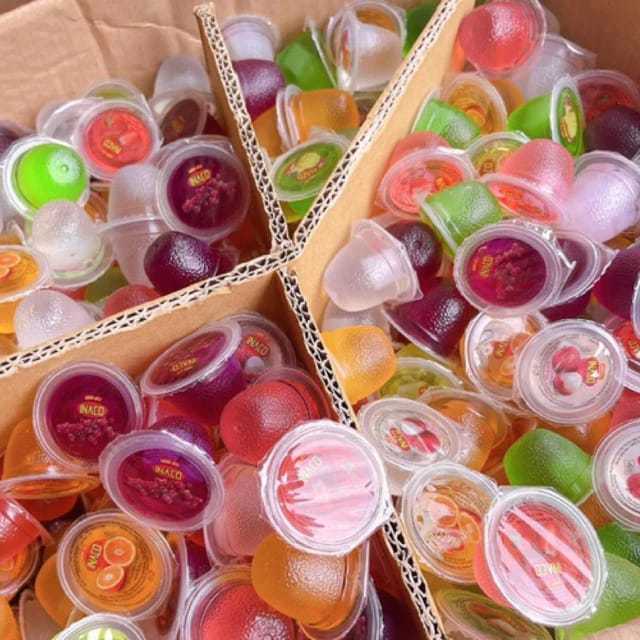 Jual JELLY INNAKO KEMASAN 1 KG / AGAR AGAR INAKO JELLY BERAGAM RASA 1 ...