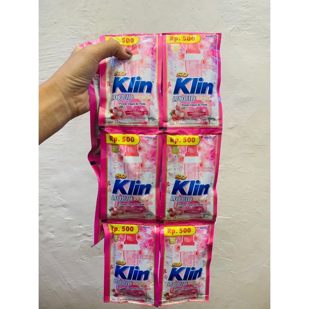 Jual SOKLIN LIQUID 2 RENTENG ISI 24 SASET (APABILA VARIAN YG DIINGINKAN ...